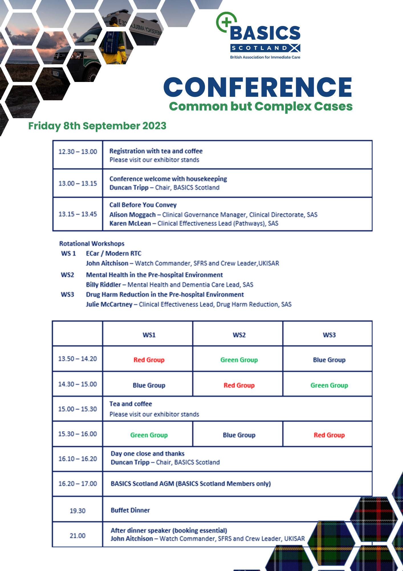 Conference – BASICS Scotland