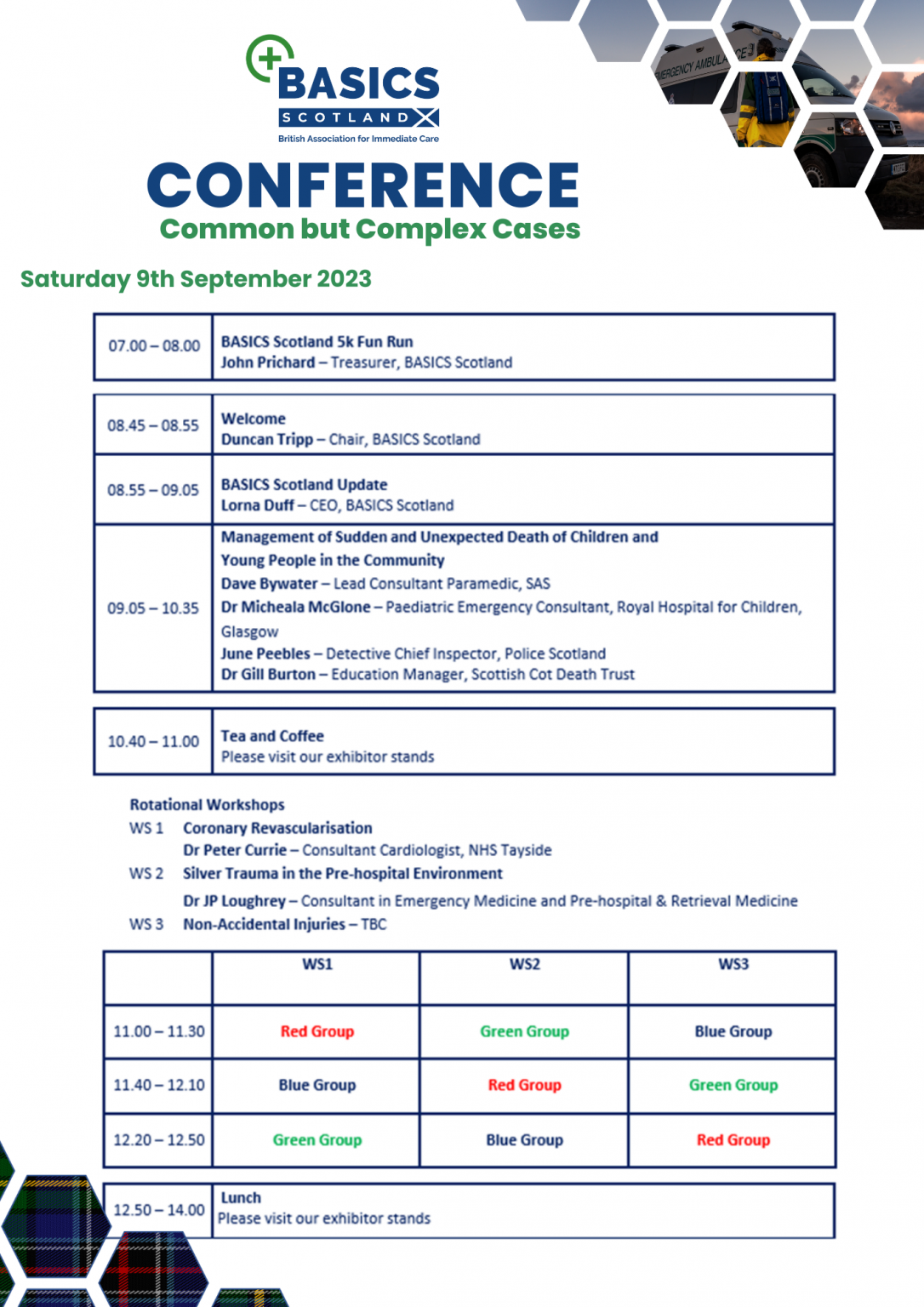 Conference – BASICS Scotland