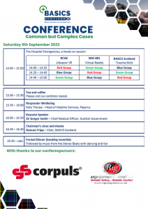 Conference – BASICS Scotland